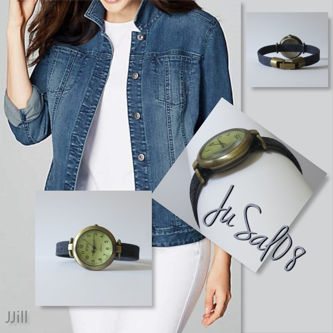Women's Watch Watch for Woman Denim Watch Casual Watch - Etsy