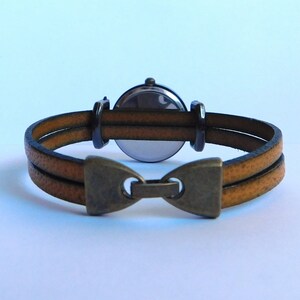 Leather Watch for Women, Simple Leather Wrist Watch, Retro Minimalist ...
