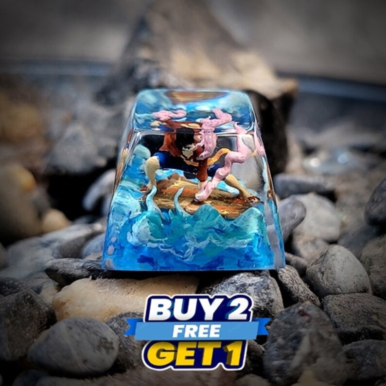 One.piece Keycap, Luffy Keycap, Luffy G1 Mechanical Keyboard Buttons ...
