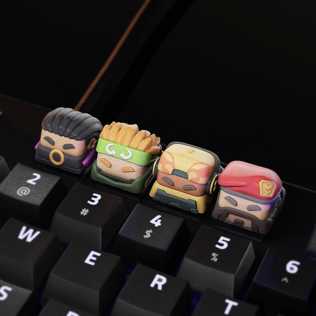 Keycap Valorant,keycap Reyna,sky,brimstone,raze, Esc Keycap, Custom ...