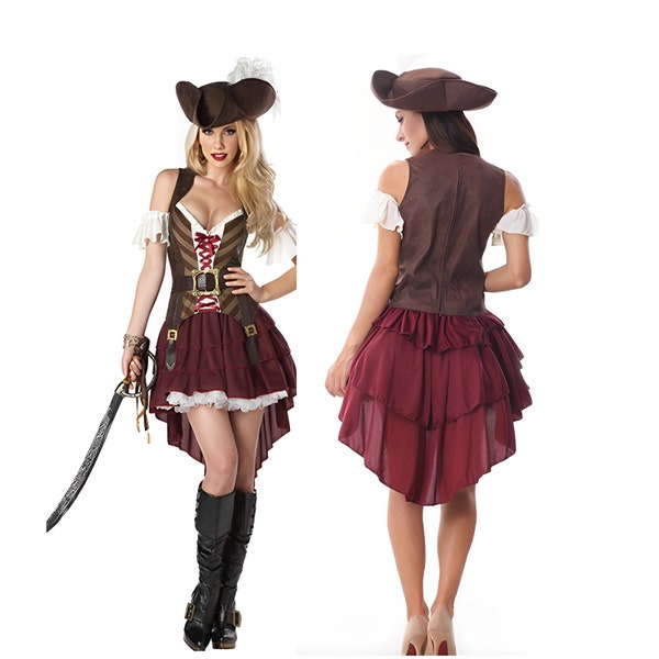 Pirate Costume Women - Etsy