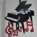 Piano Personalized Christmas Ornament - Etsy