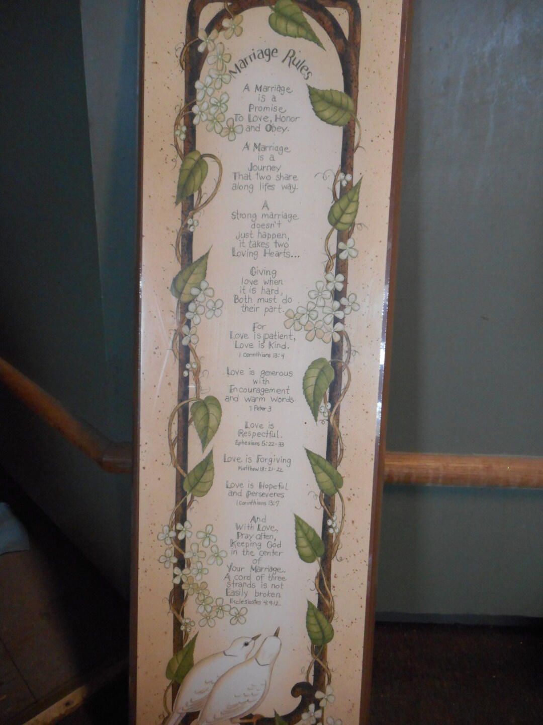 MARRIAGE RULES SIGN - Etsy
