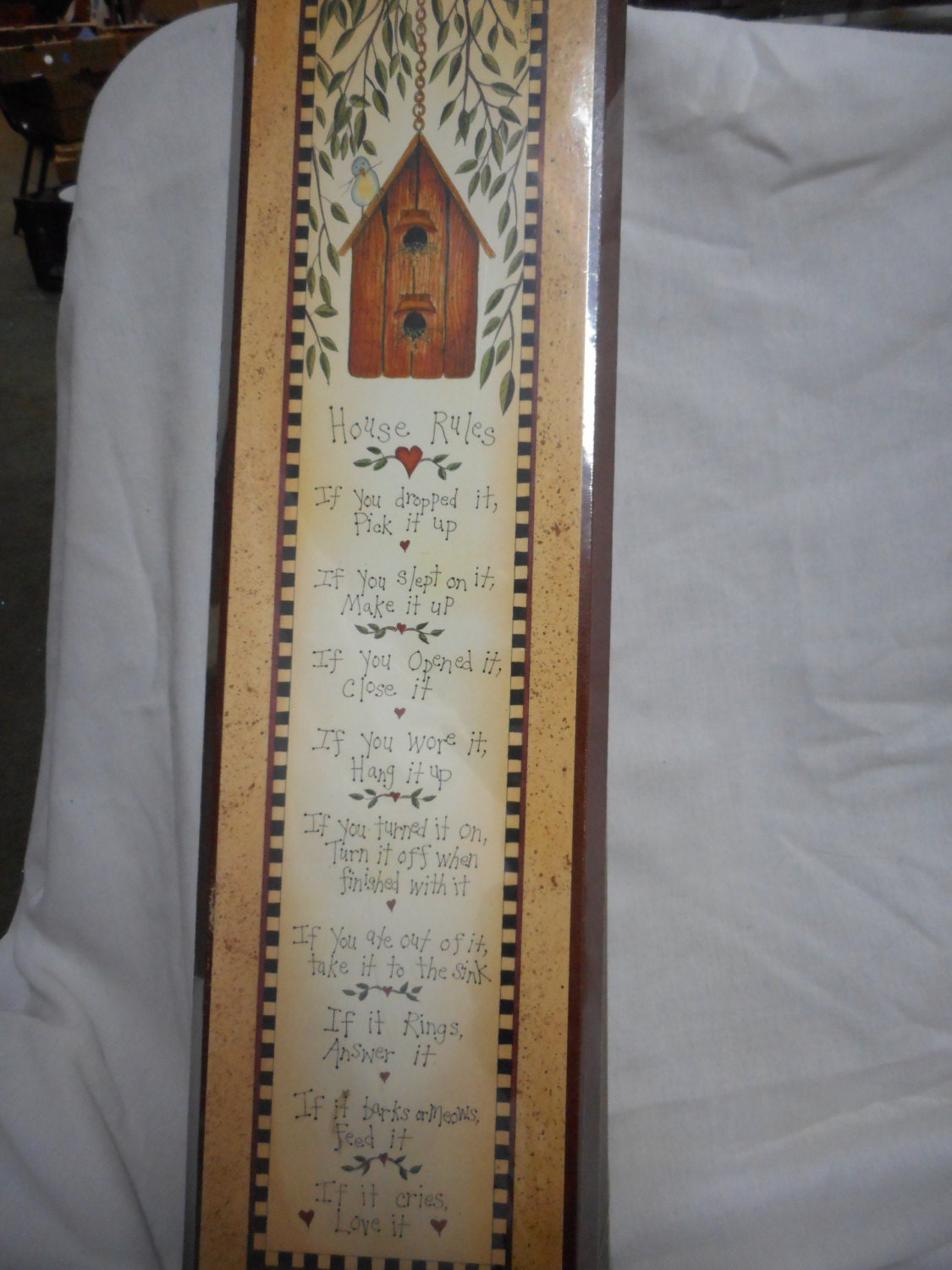 House Rules Sign - Etsy