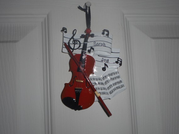 Violin/orchastra/fiddle/musical Personalized Ornament | Etsy