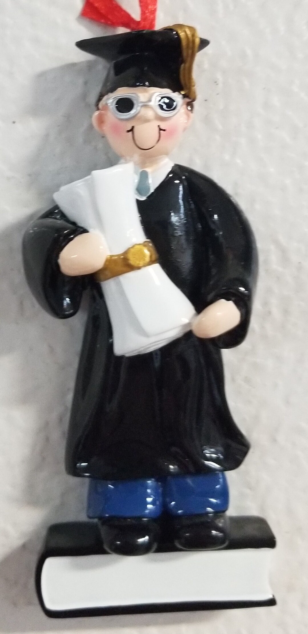 Graduation Cap and Scroll Personalized Christmas Ornament - Etsy