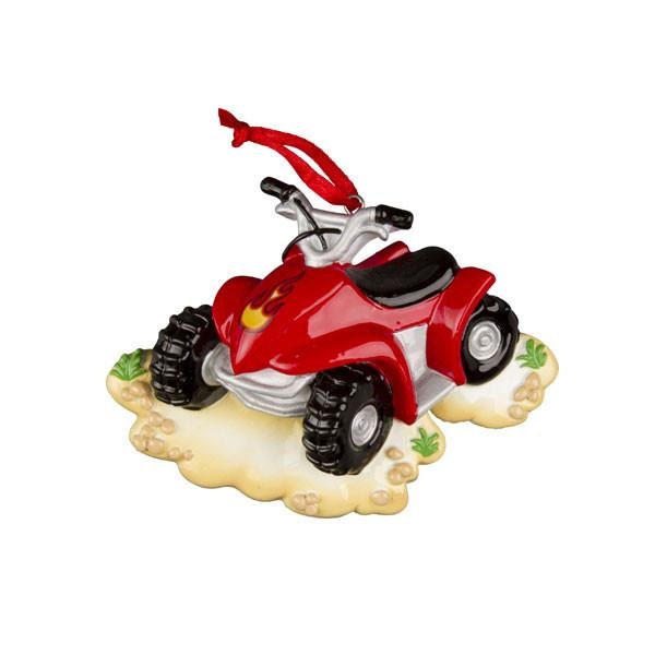 ATV / Four Wheeler Personalized Christmas Ornament - Etsy