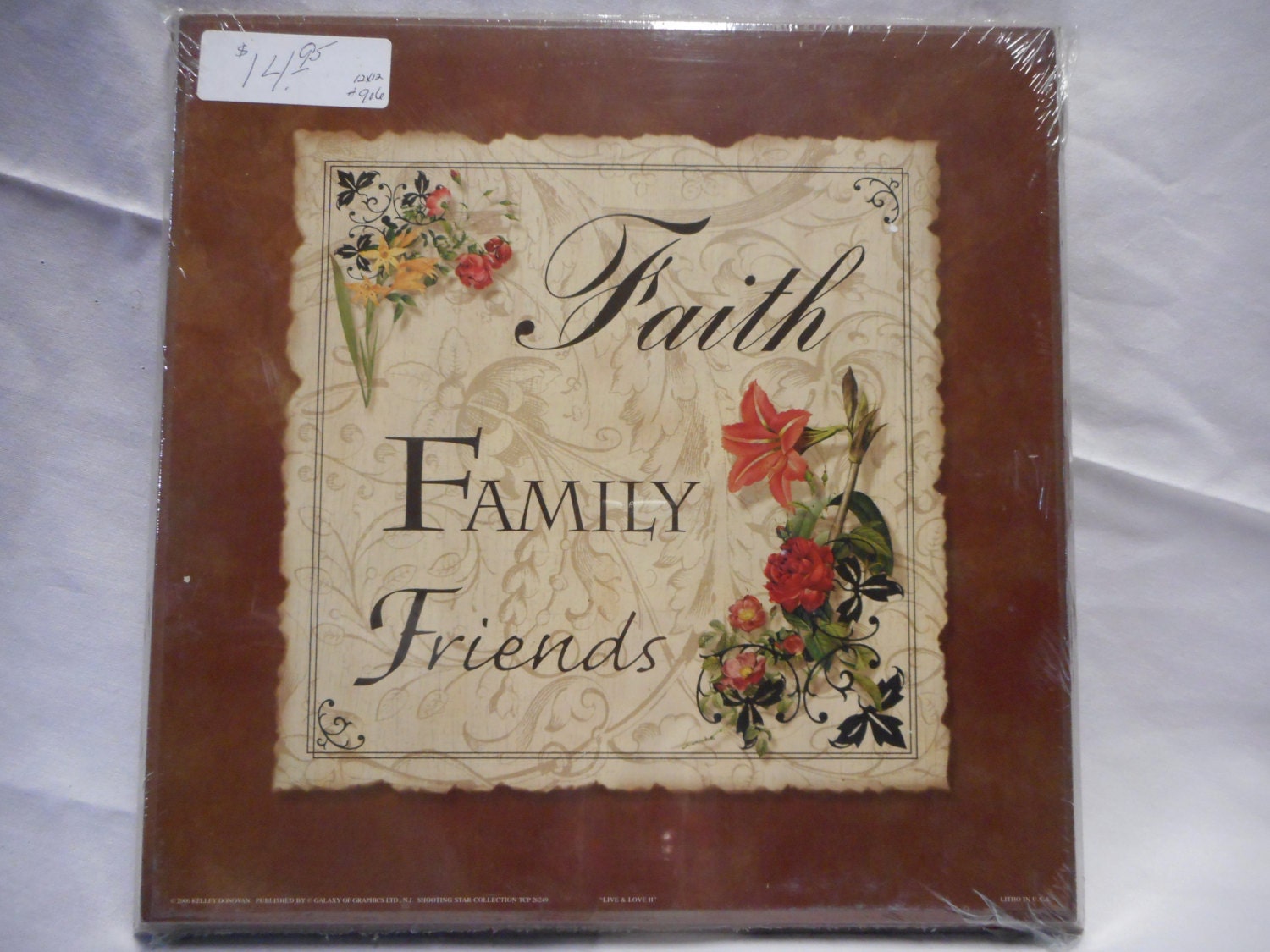 Faith Family Friends Sign - Etsy
