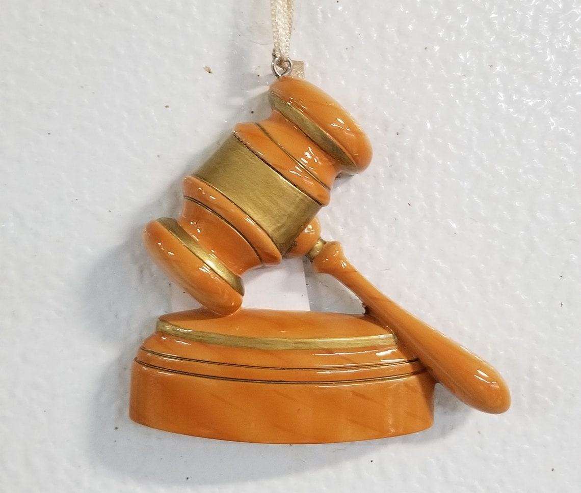 Judge Personalized Christmas Ornament - Etsy