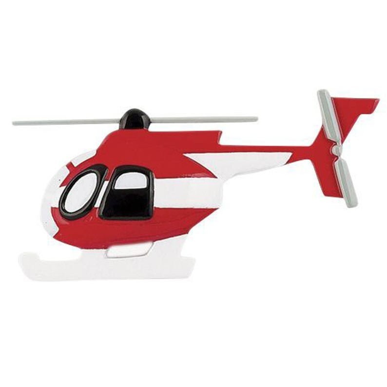Helicopter Personalized Christmas Ornament - Etsy