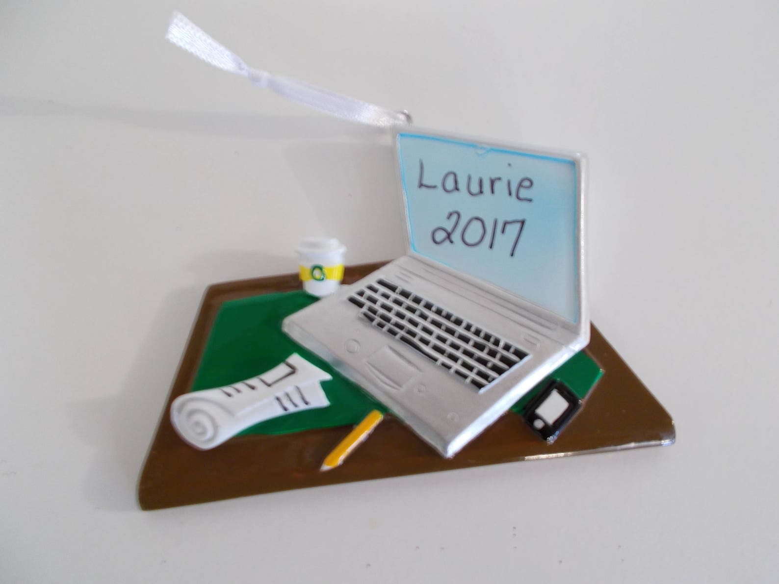 Laptop Personalized Christmas Ornament - Etsy