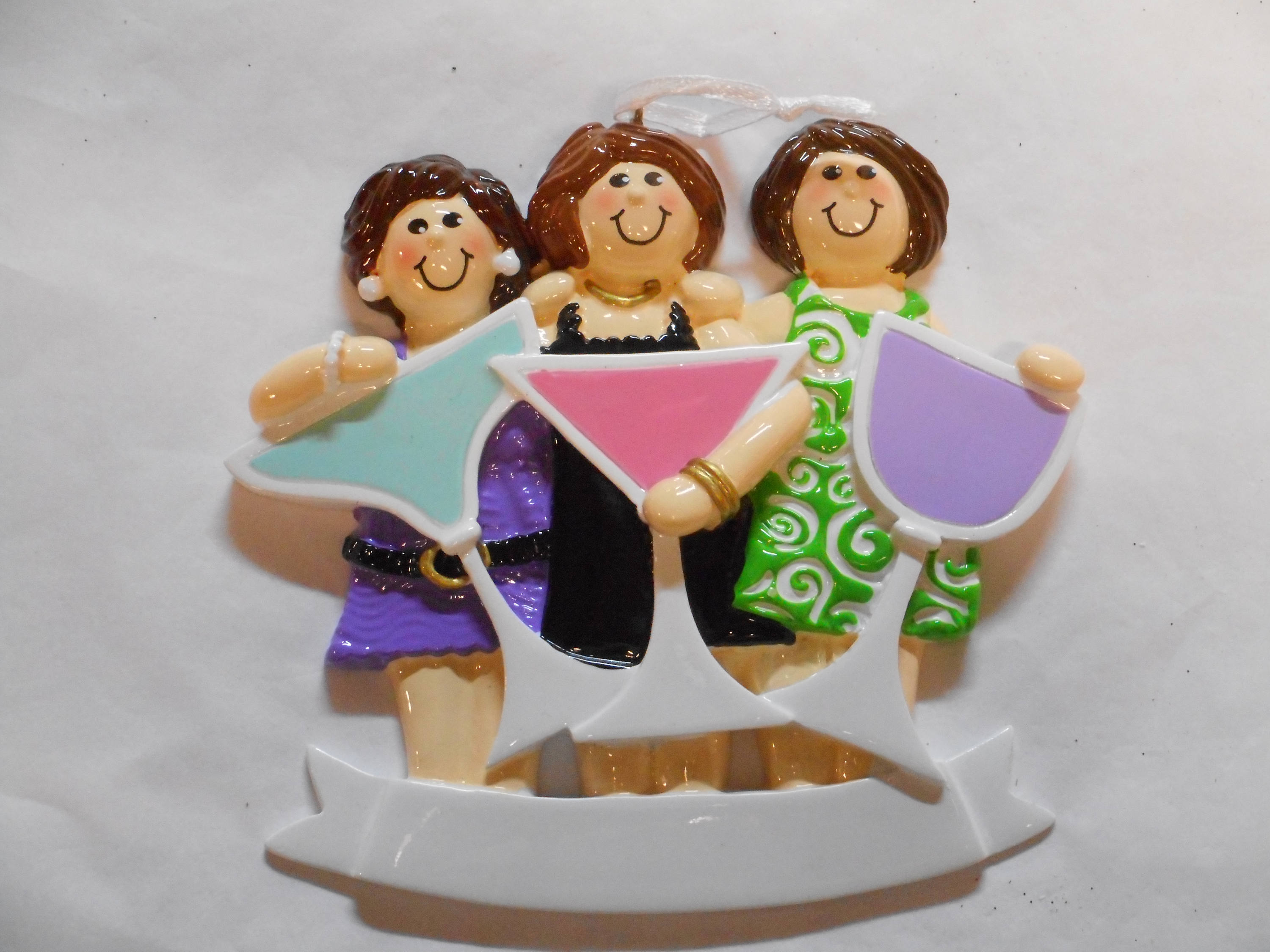 Three Girls Night Out Personalized Ornament | Etsy