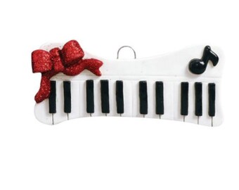 Personalized Piano Christmas Ornament, Pianist Gift, for Musician ...