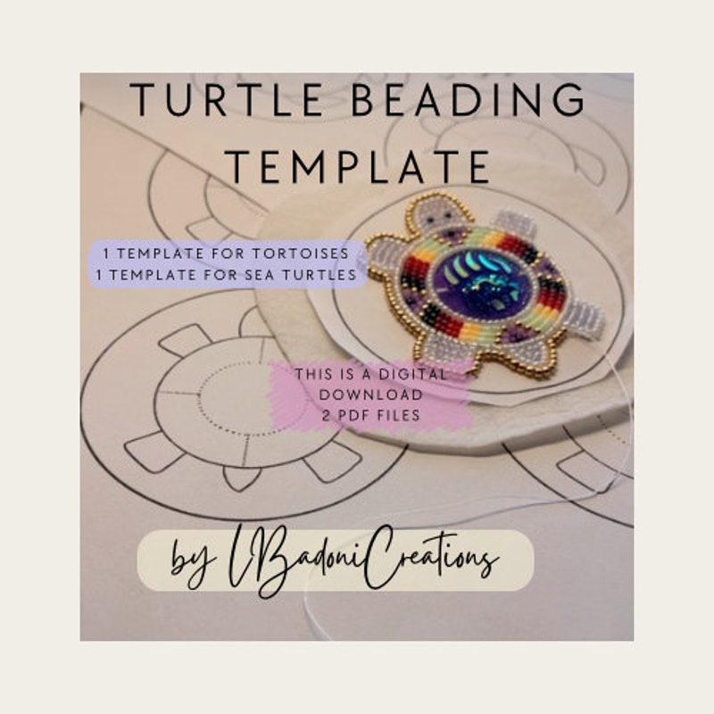 Seed Bead Turtle Pattern - Etsy