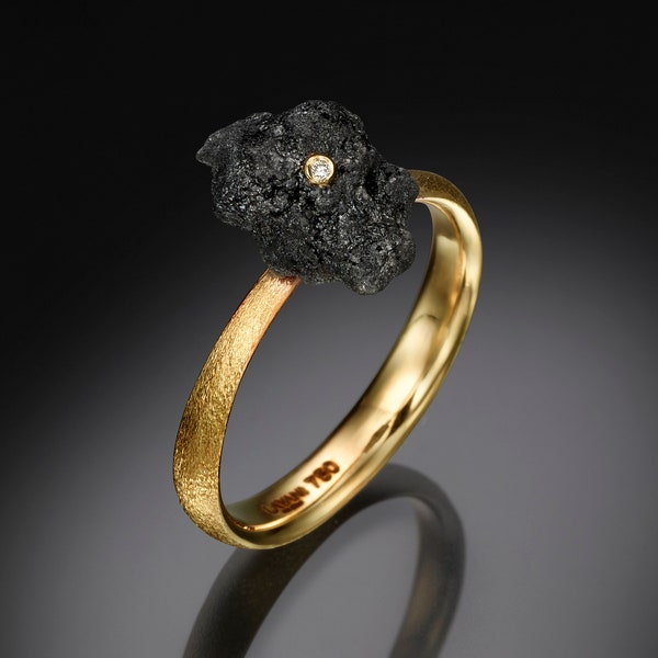 Raw Engagement Ring - Etsy