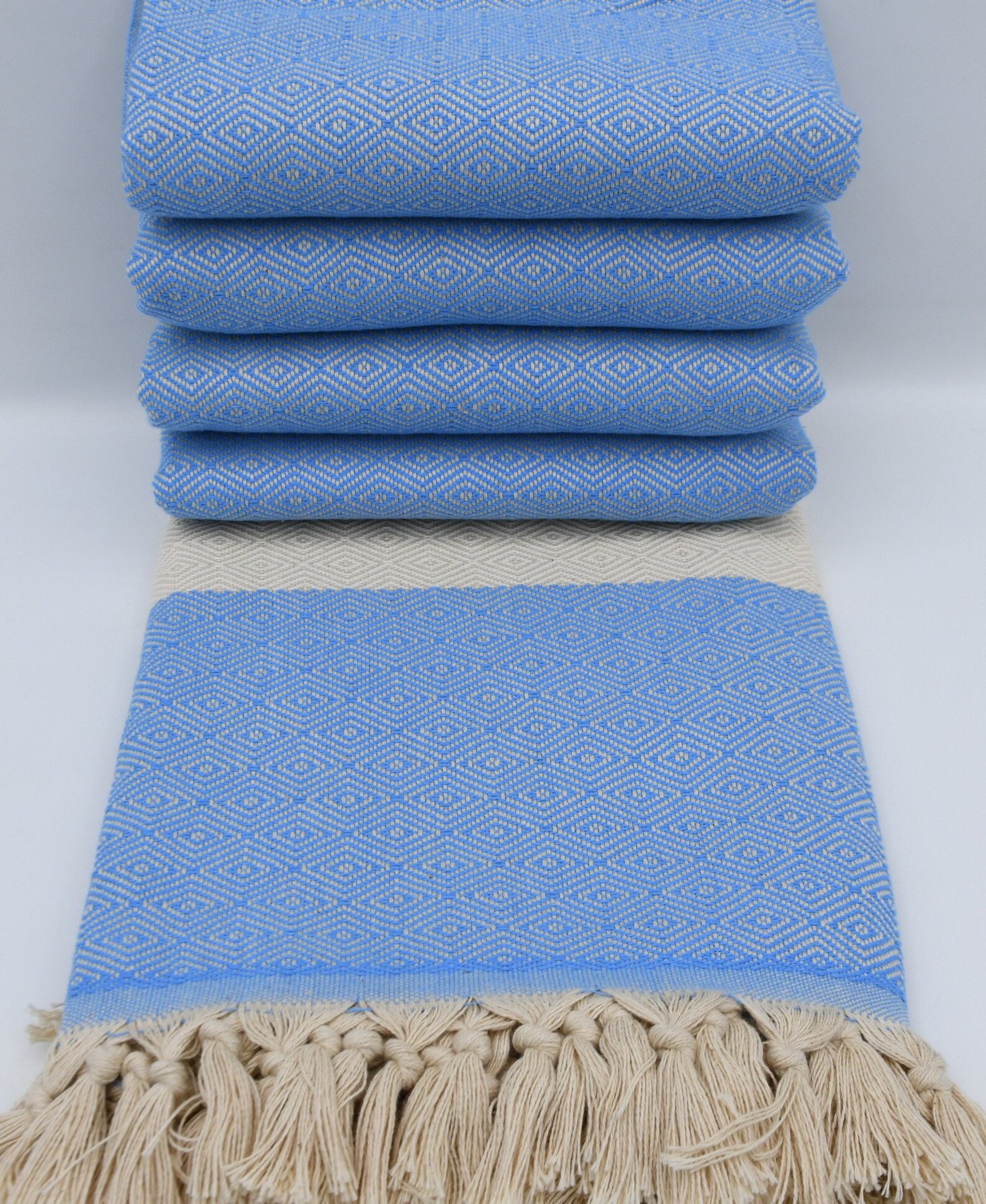 Turkish Bedspreadturquoise Blanketbeach - Etsy