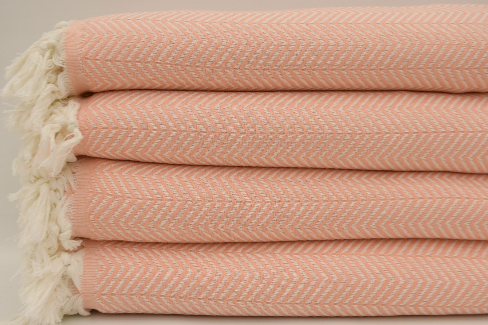 Turkish Blanket,turkish Throw,large Towel,bed Rug,200cmx225cm,coral ...