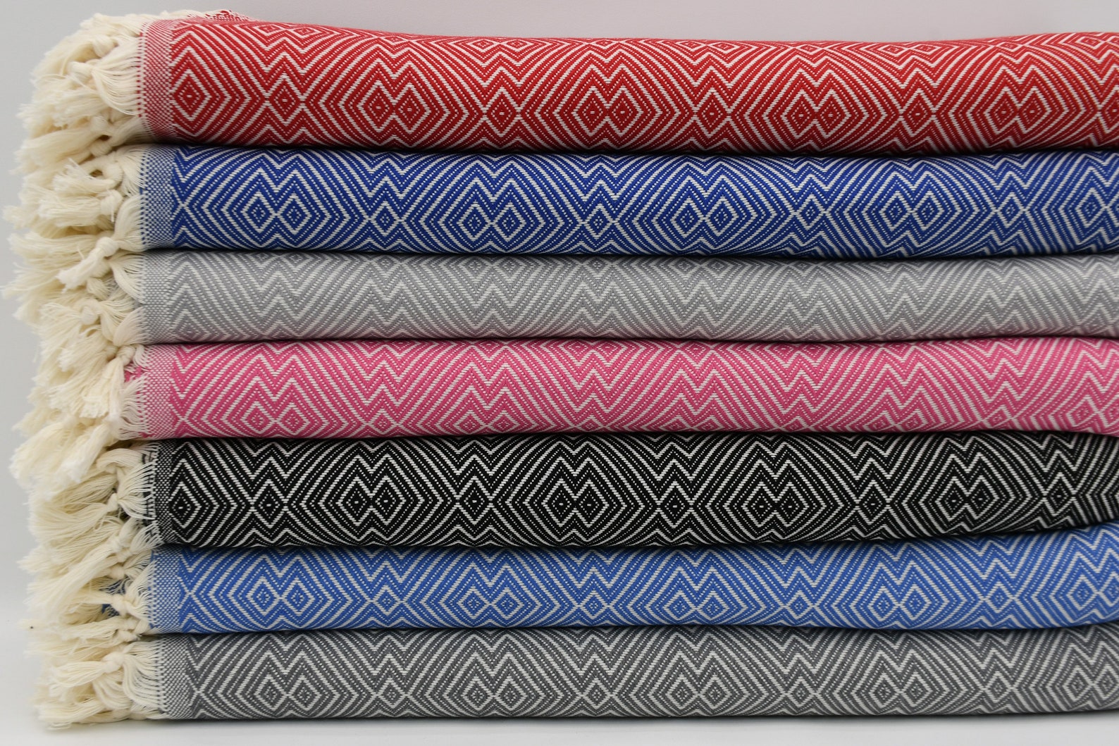 Turkish Blanket,turkish Throw,organic Cotton Blanket,soft Throw,79"x95 ...
