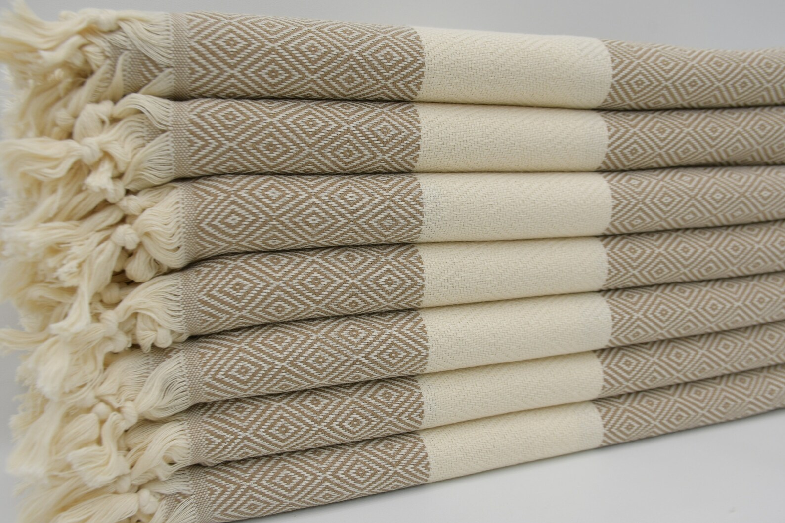 Taba Color TowelTurkish PeshtemalBeach TowelSoft | Etsy