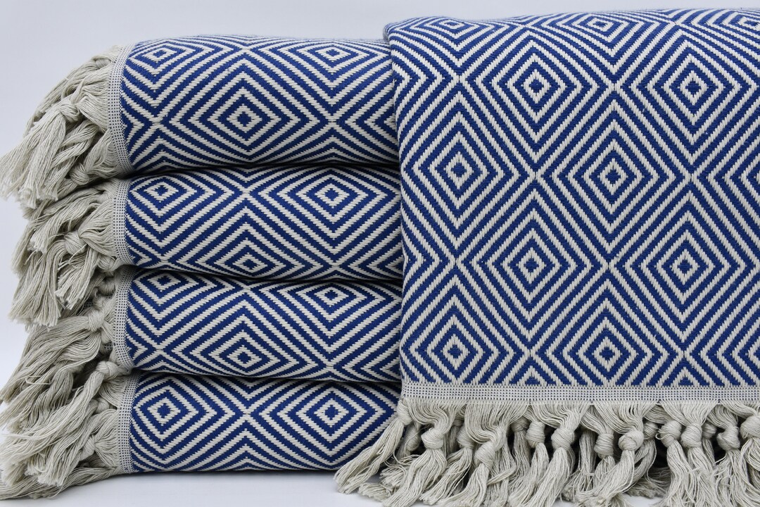 Turkish Throws,turkish Blanket,turkish Bedspread,sofa Decor Blanket,65 ...