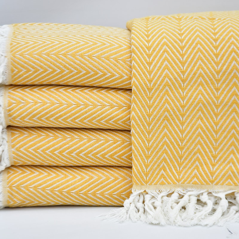 Yellow Blanket - Etsy