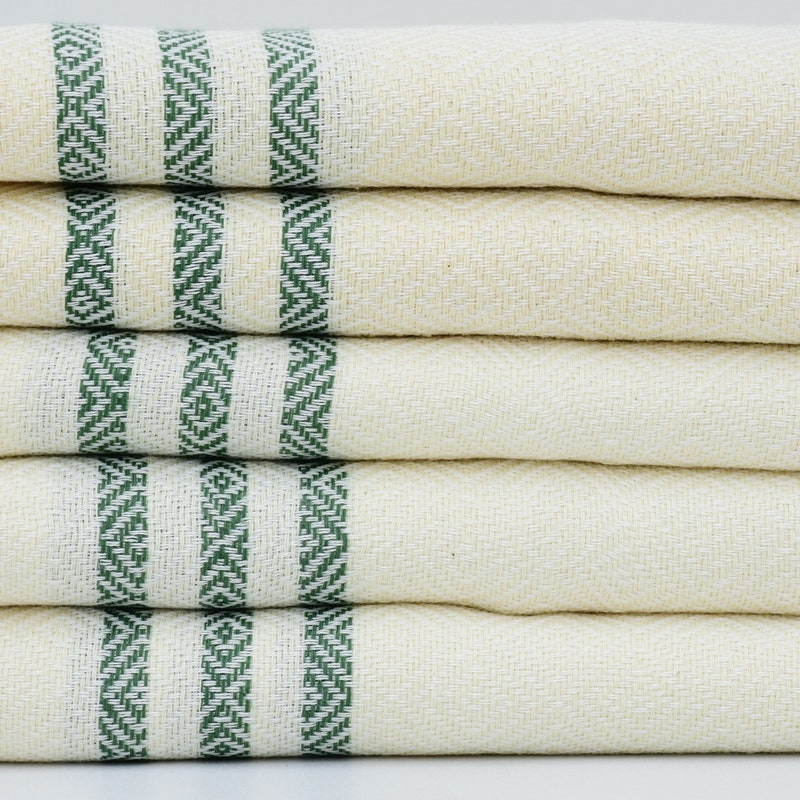 Green Kitchen Towels - Etsy