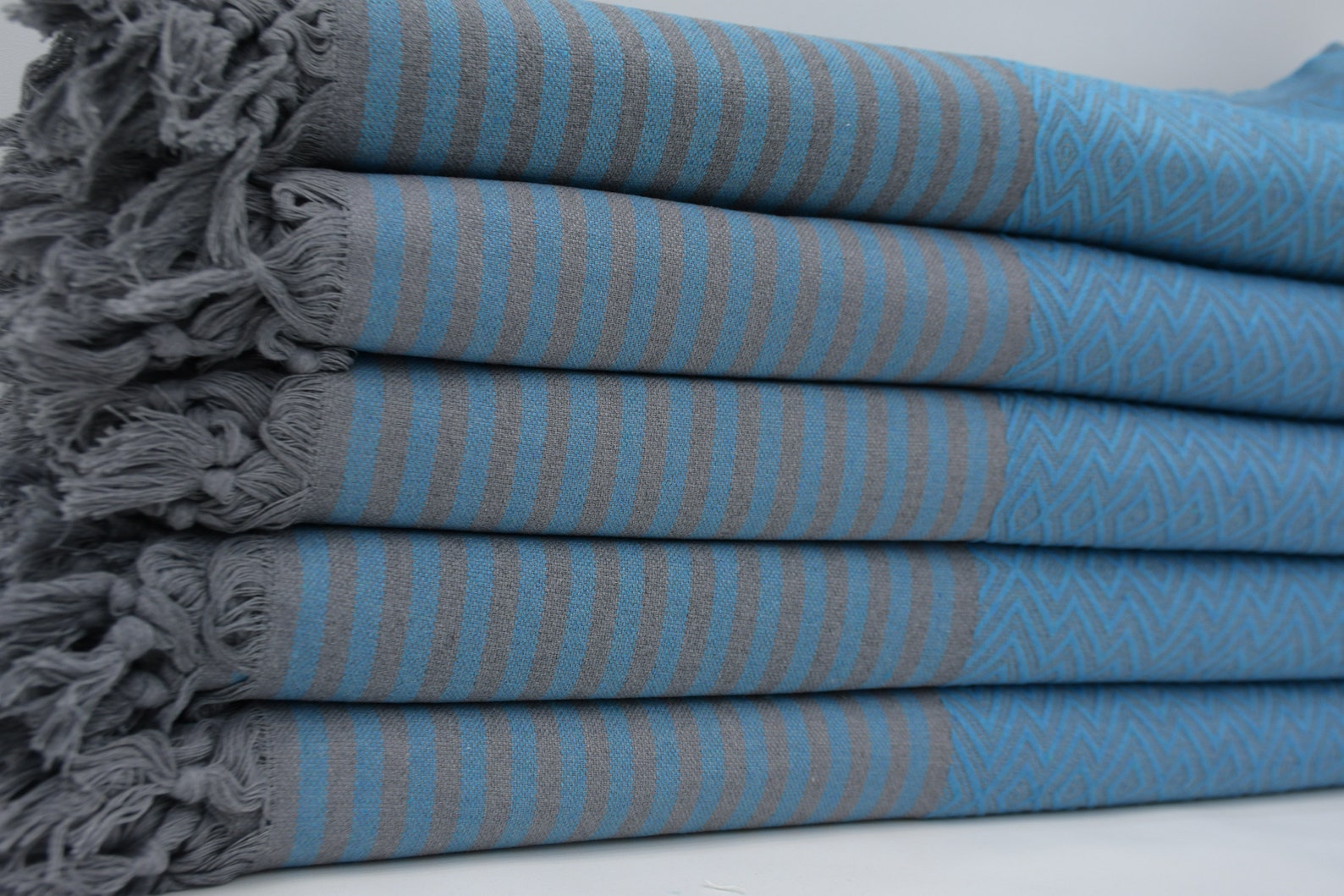 Turkish Blanket,throws,turkish Bedspread,blue Blanket,beach Throw ...