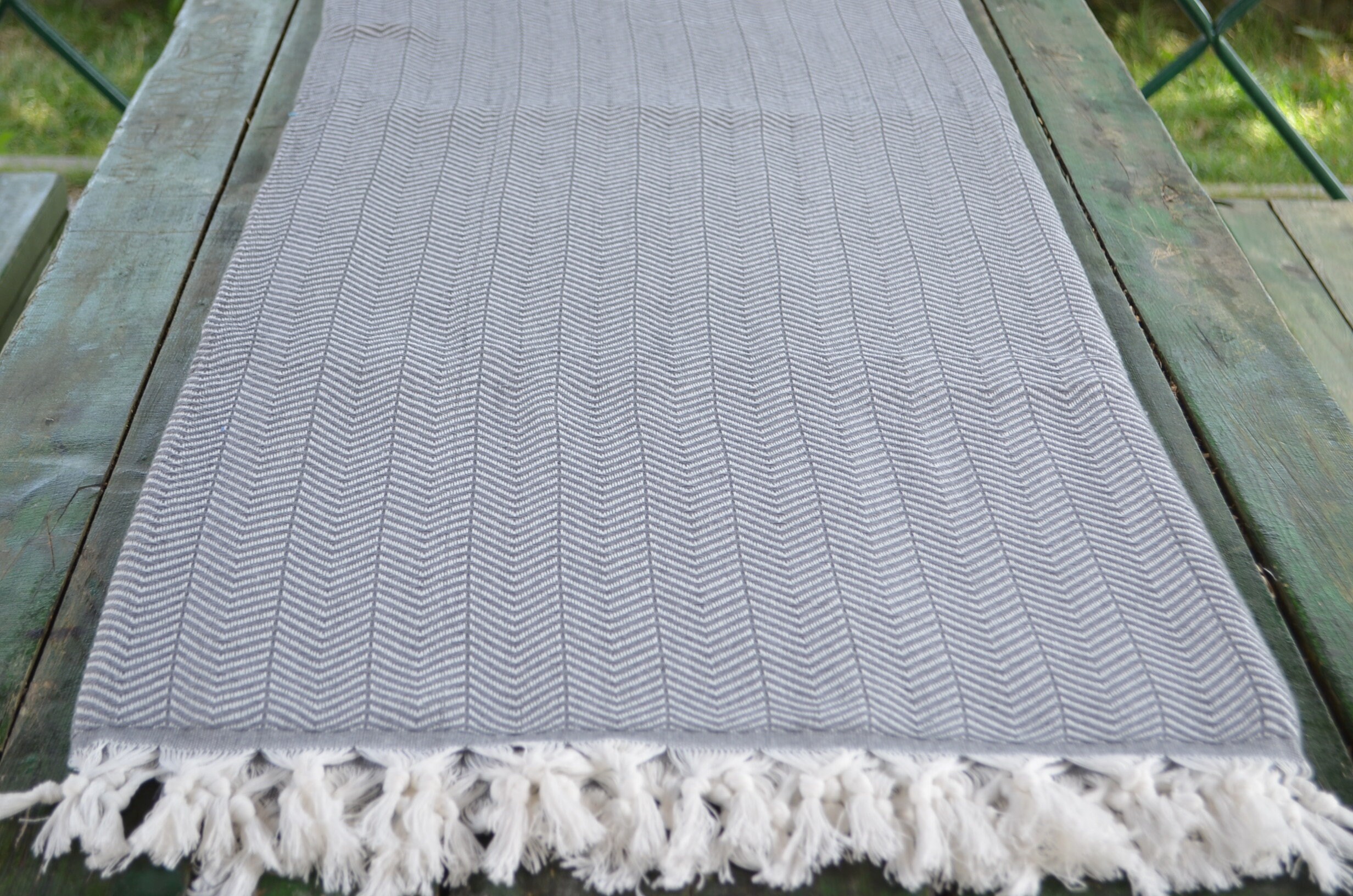 Turkish Gray Blanket200cmx225cmbed Coverking Size | Etsy