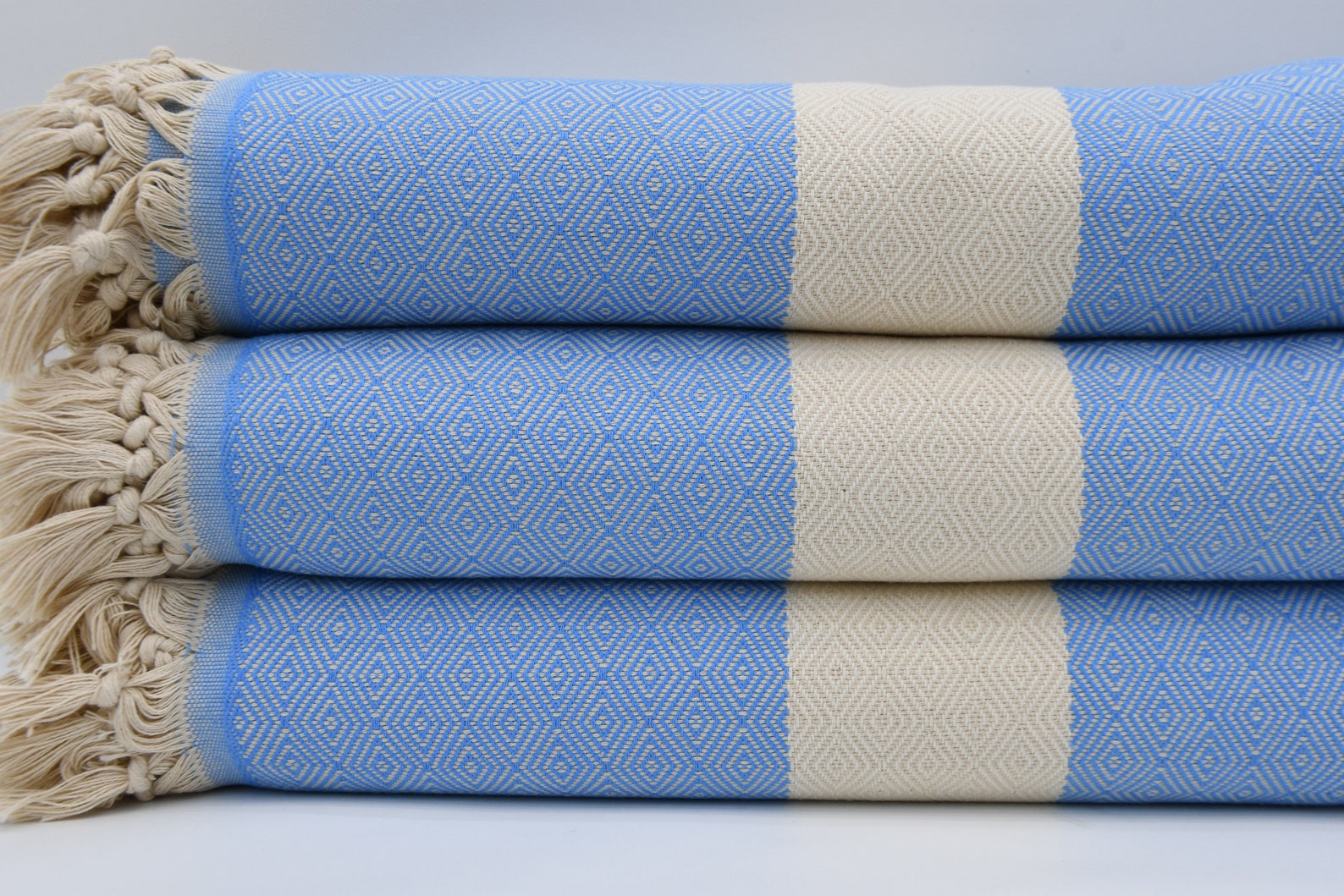 Turkish Bedspreadturquoise Blanketbeach - Etsy