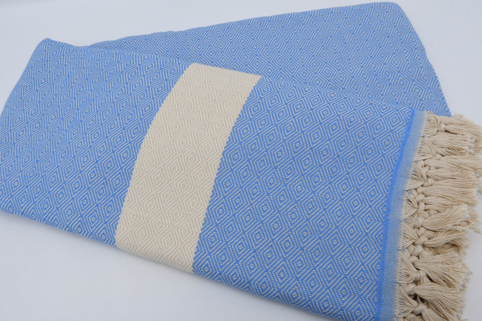 Turkish Bedspreadturquoise Blanketbeach - Etsy