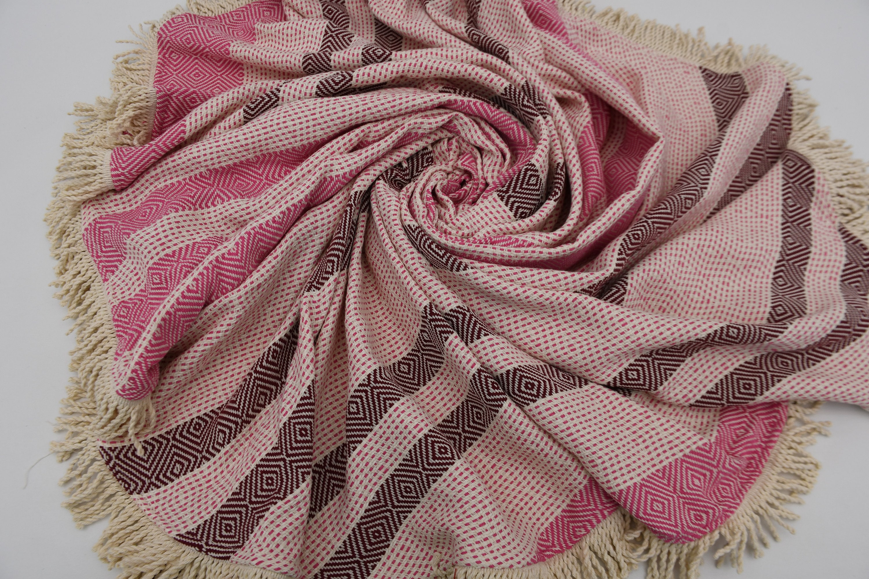 Toalla redonda toalla turca toalla de playa redonda toalla | Etsy