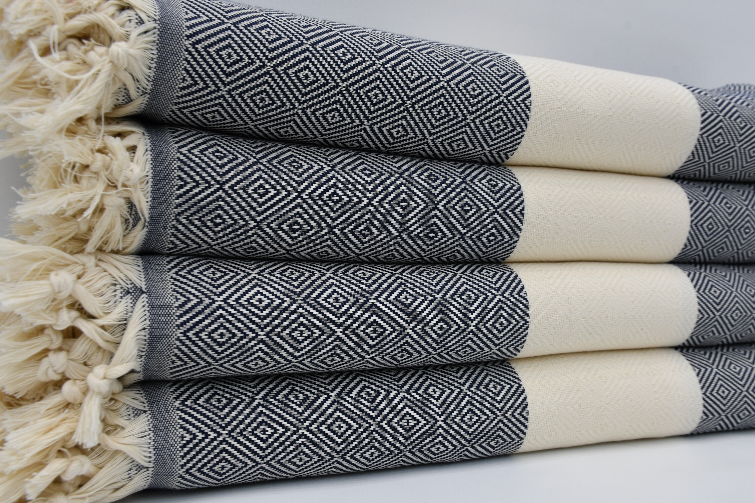 79"x91",turkish Throw,sofa Cover,turkish Bedspread,dark Navy Blanket ...