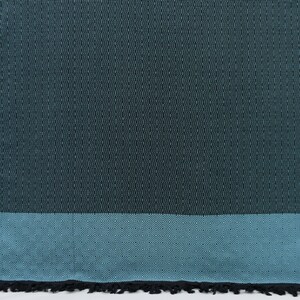 Black and Turquoise Blanket,turkish Bedspread,beach Throw,79"x95 ...