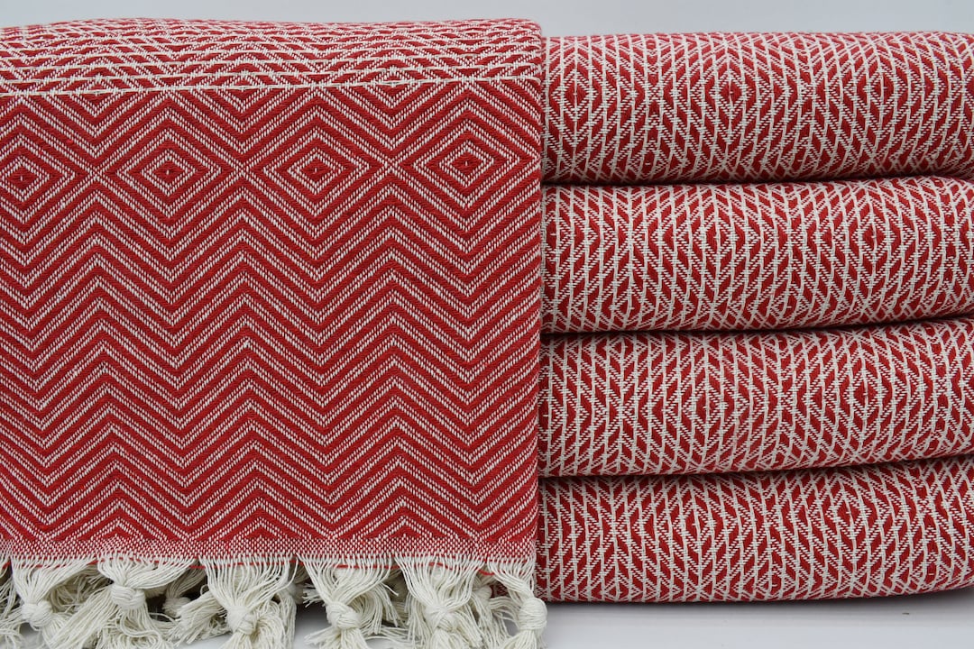 Turkey Blanket,peshtemal Throw,red Blanket,bulk Throws,turkish ...