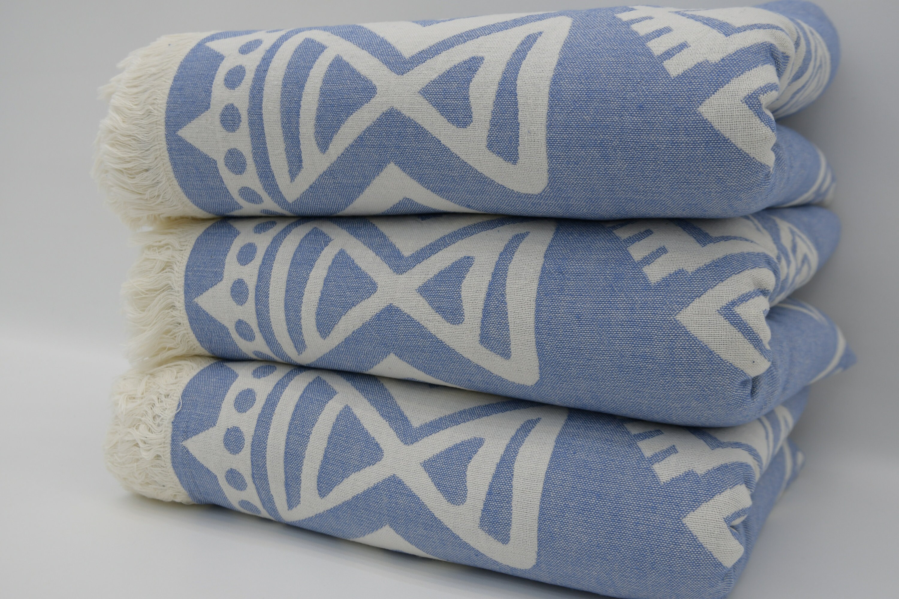 Turkish Blanketturkish Bedspreadturkish Towelblanketaztec - Etsy