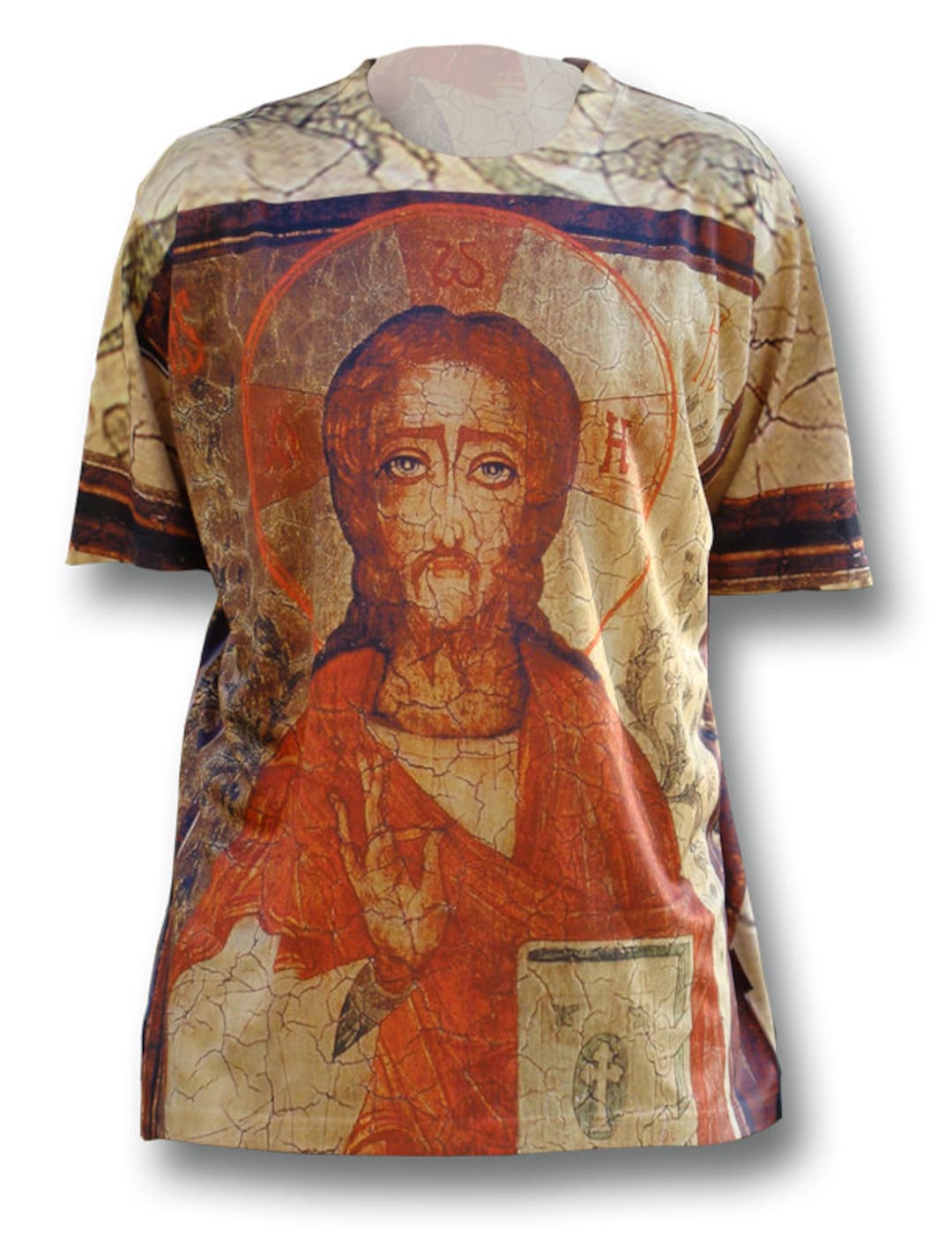 Jesus With Bible - Designer T-shirt - Etsy