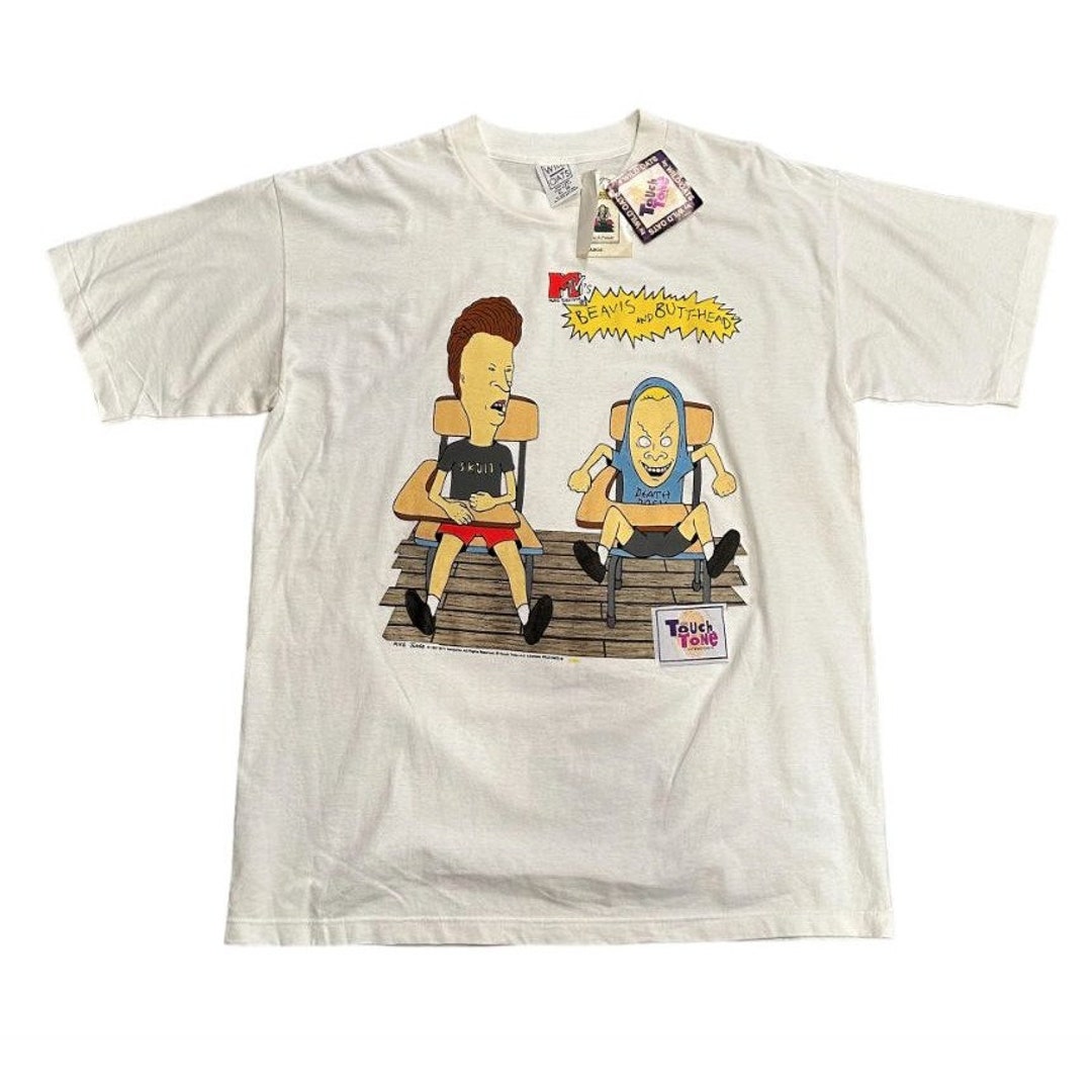 Vintage 1997 Beavis & Butthead Touch Tone Shirt - Etsy