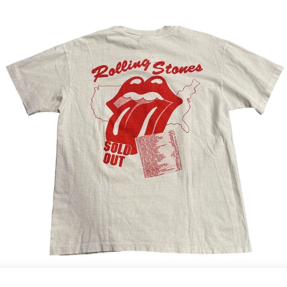 Vintage the Rolling Stones 1989 Steel Wheels Shirt - Etsy