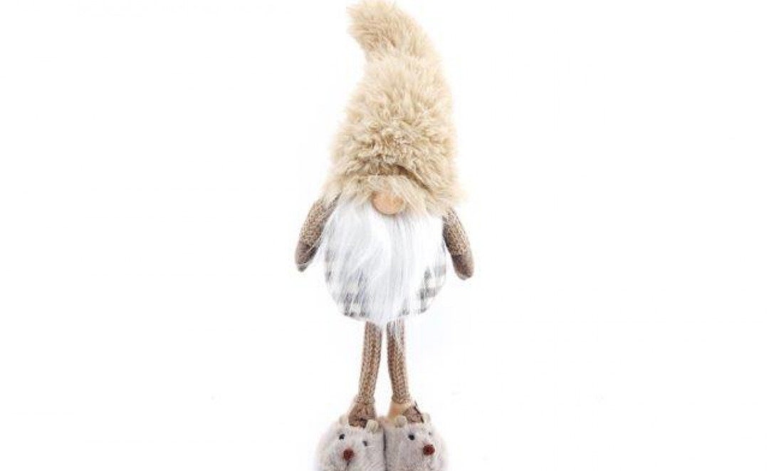 Standing Santa Gonk With Slippers - Etsy UK