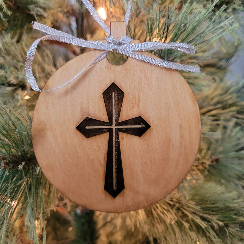 Cross Ornament - Etsy