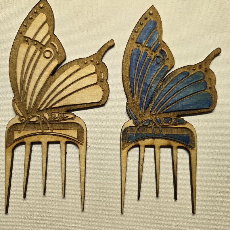 Butterfly Hair Comb - Etsy
