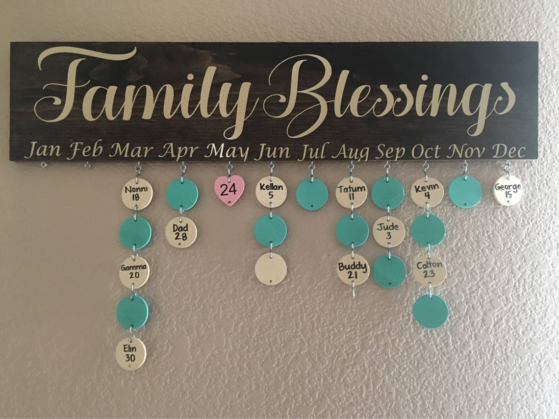 Family Blessing Board | Etsy