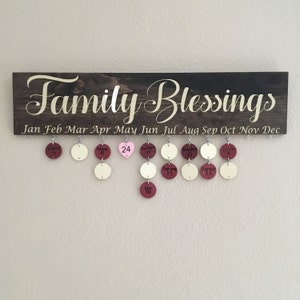 Family Blessing Board - Etsy
