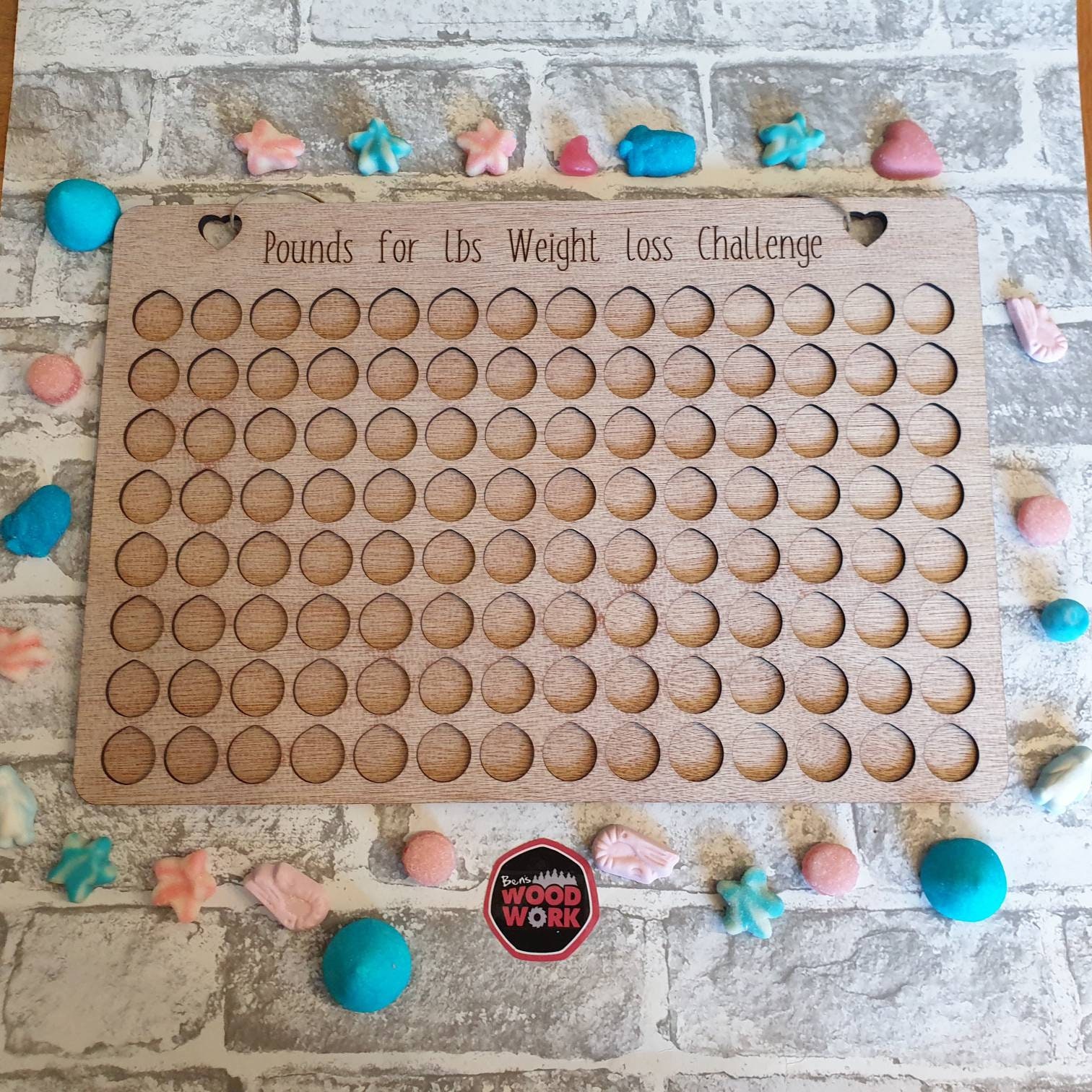 8 stone weight loss tracker board. Pounds for lbs doet board | Etsy