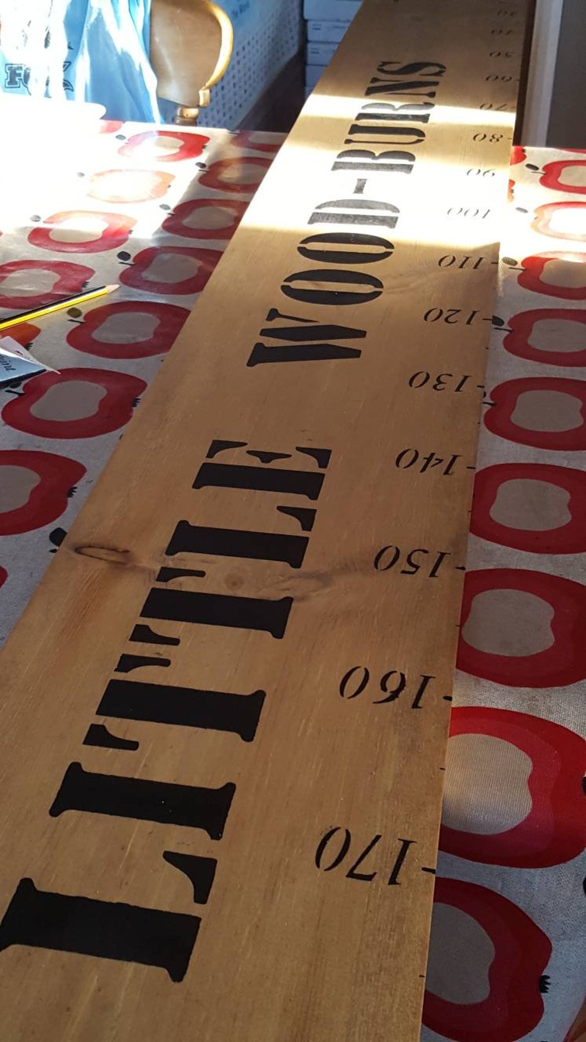 Giant Ruler. Family Measuring Ruler. Wall Mounted - Etsy UK