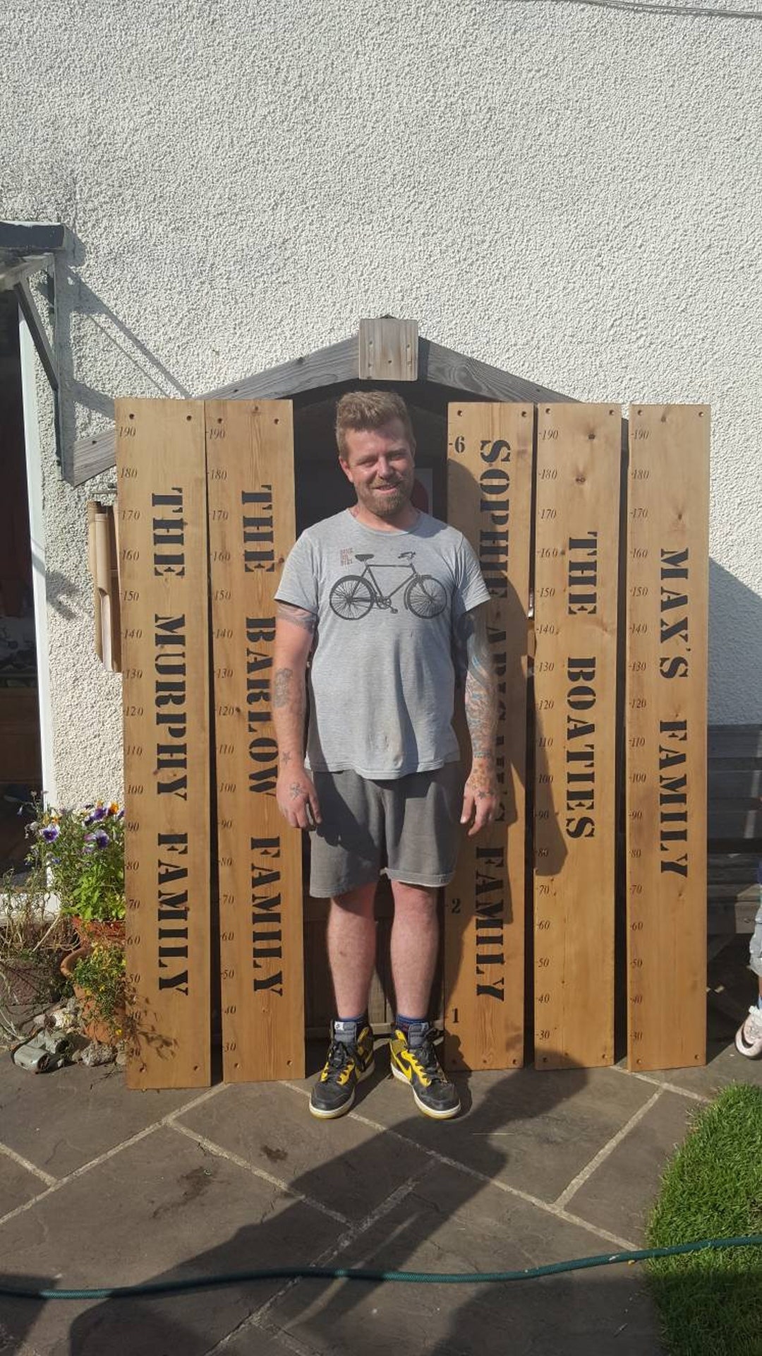 Giant Ruler. Family Measuring Ruler. Wall Mounted - Etsy UK