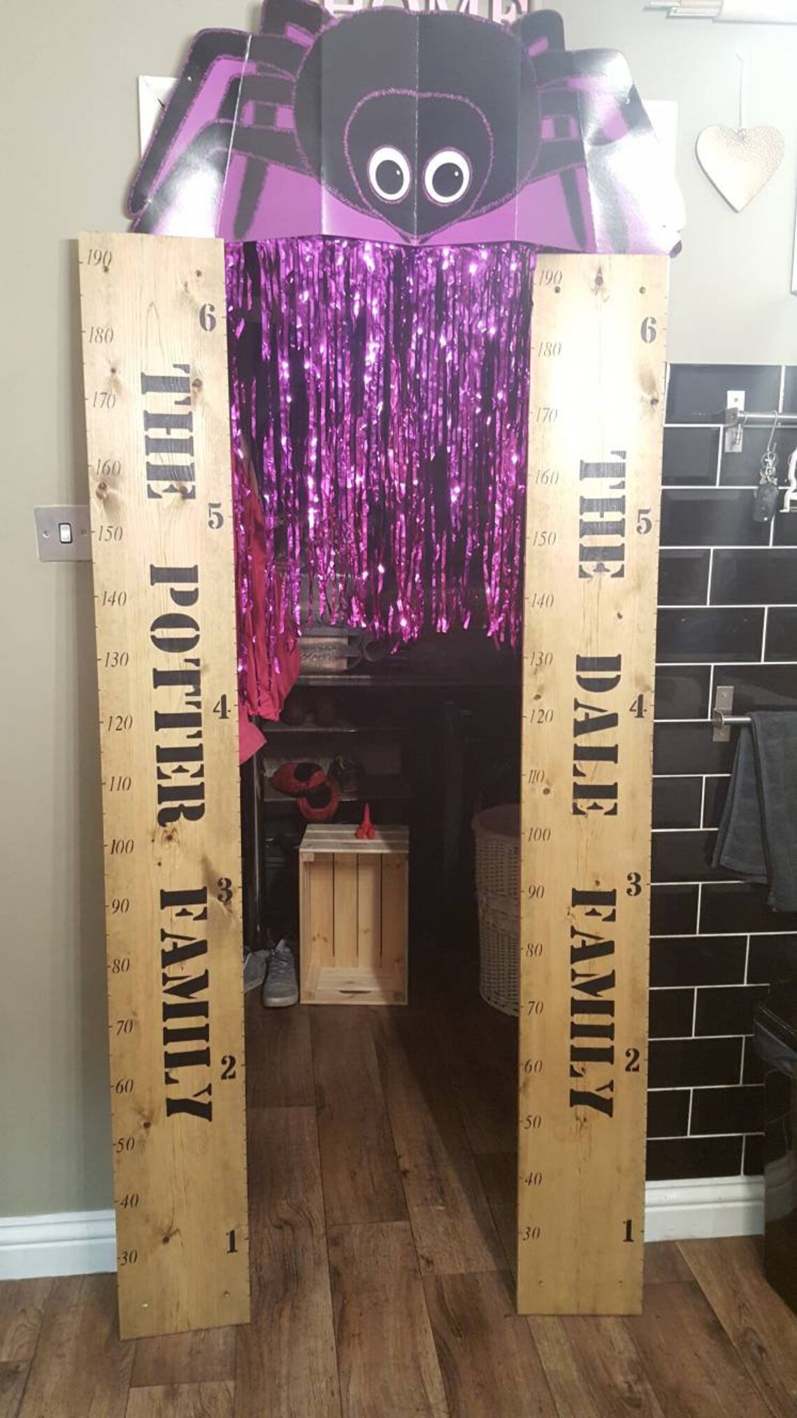 Giant Ruler. Family Measuring Ruler. Wall Mounted - Etsy UK