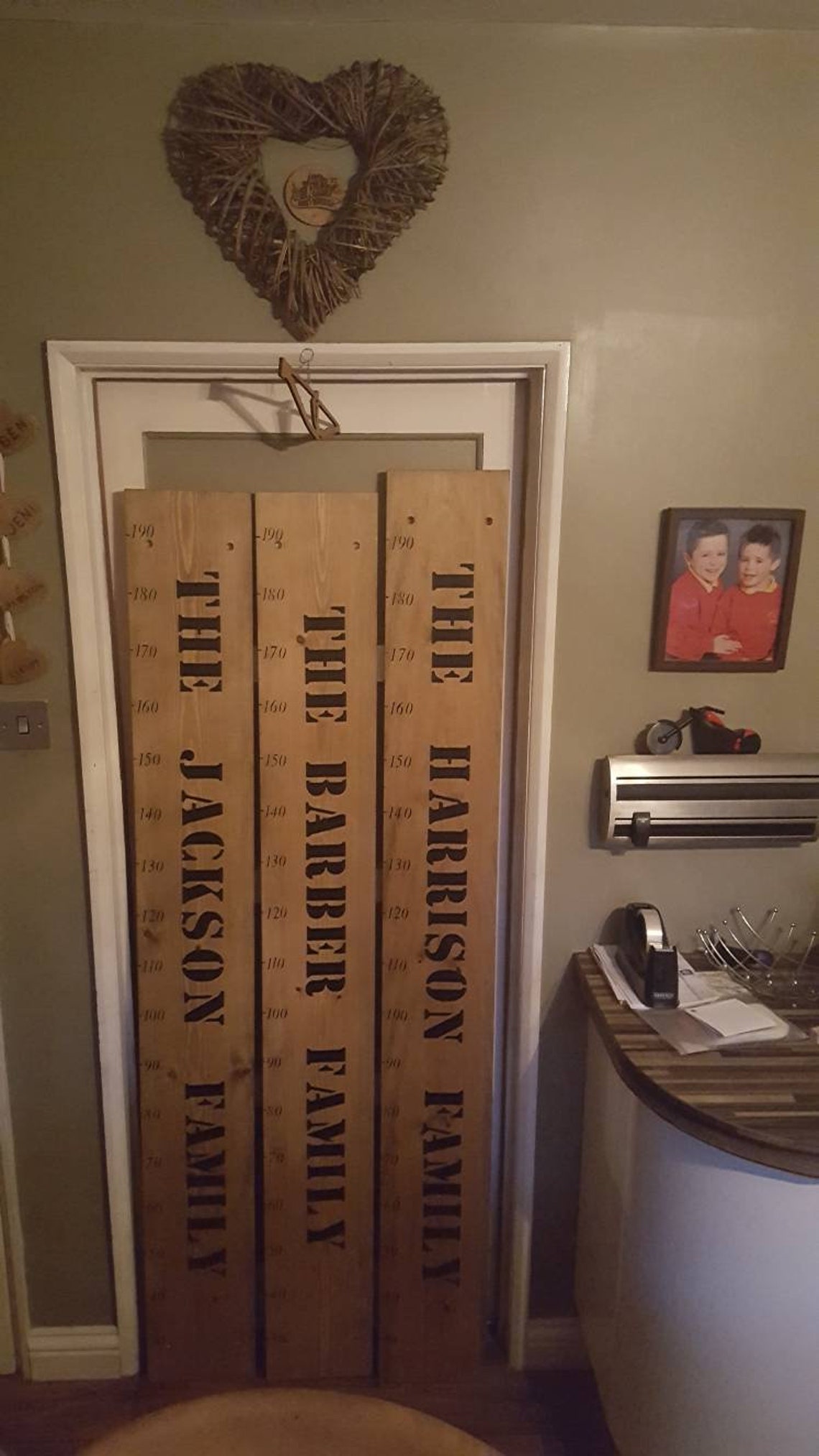 Giant Ruler. Family Measuring Ruler. Wall Mounted - Etsy UK