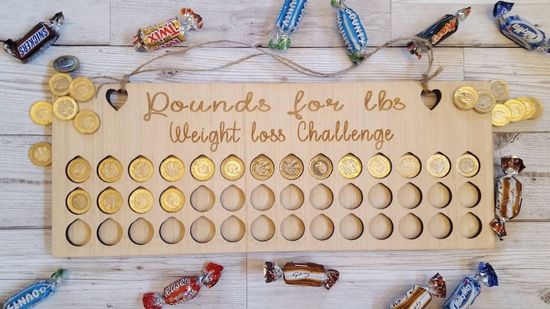 3 Stone Weight Loss Chart. Pound for Lbs Tracker. - Etsy UK