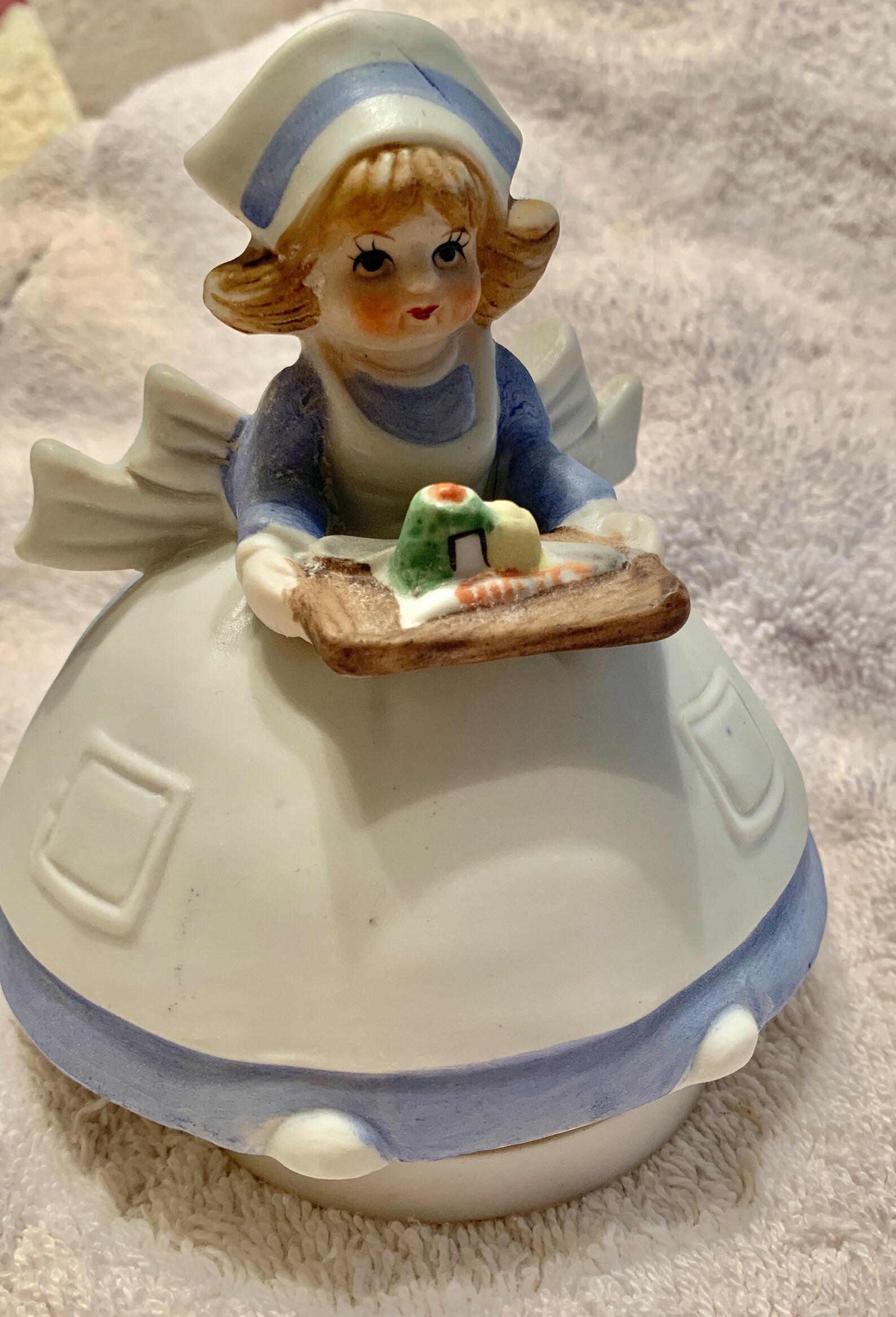 Vintage, Dutch Girl, Nurse, Music Box, A Spoonful of Sugar, Blue/white ...